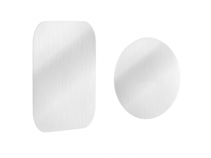 Sticker Metalic OEM 2in1, Argintiu
