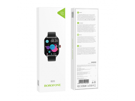 Smartwatch Borofone BD5, Negru