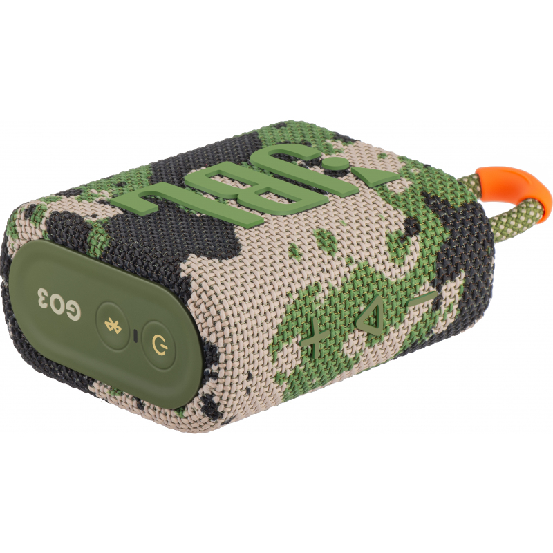 Boxa Portabila Bluetooth JBL GO 3, 4.2W, Pro Sound, Waterproof, Kaki ...