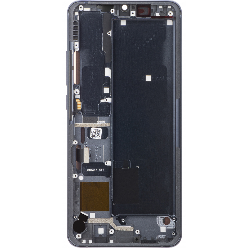 Display cu Touchscreen Xiaomi Redmi Note 10 Pro, cu Rama, Negru, Swap