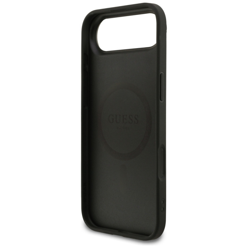 Husa MagSafe pentru Apple iPhone 17 Air, Guess, 4G Ring Classic Logo ...