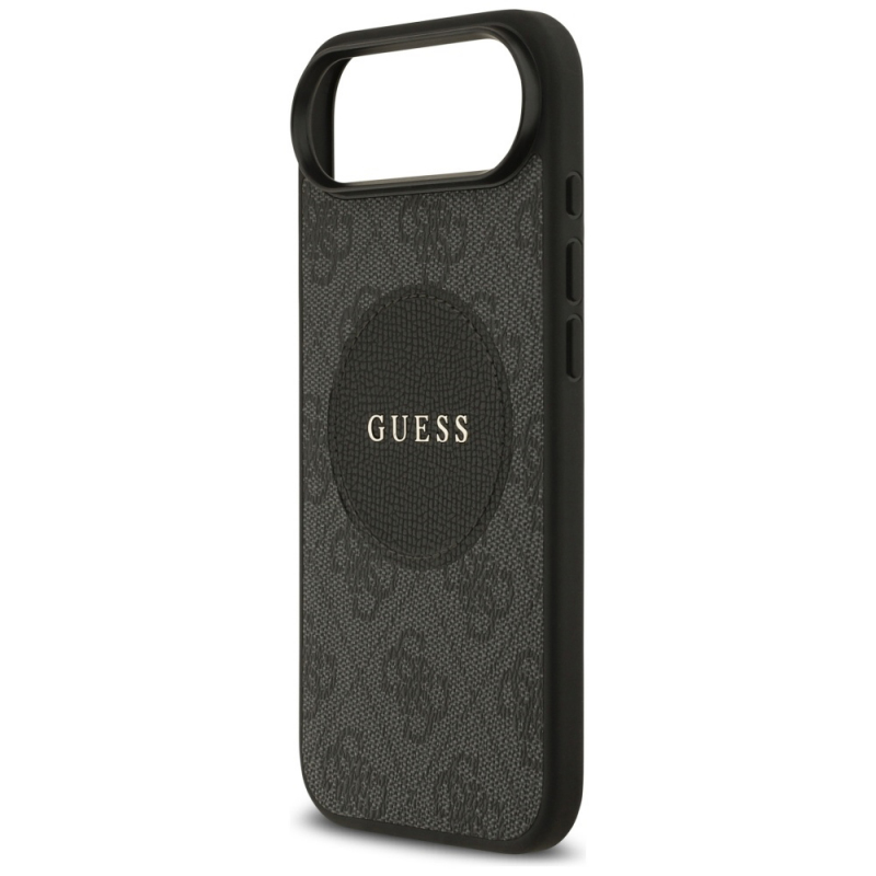 Husa MagSafe pentru Apple iPhone 17 Air, Guess, 4G Circle Classic Logo ...