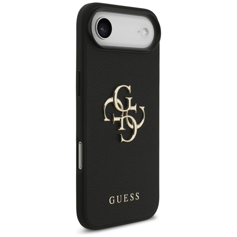 Husa pentru Apple iPhone 17 Air, Guess, 4G Grained Big and Classic Logo ...