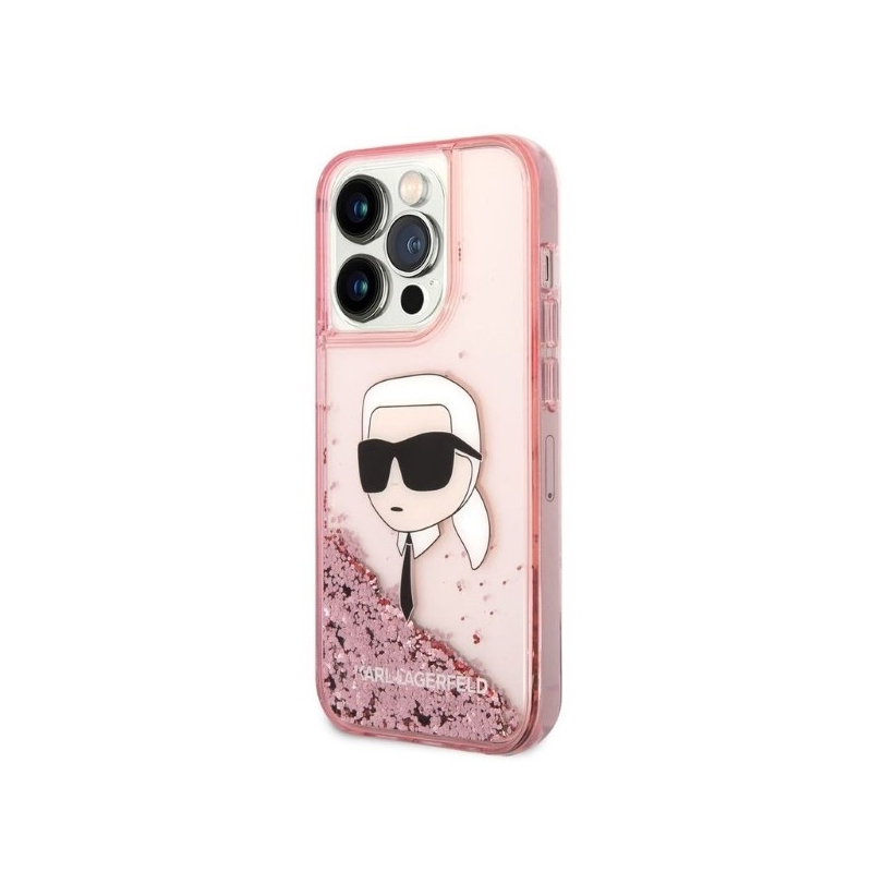 Husa pentru Apple iPhone 14 Pro Max, Karl Lagerfeld, Glitter Karl's ...