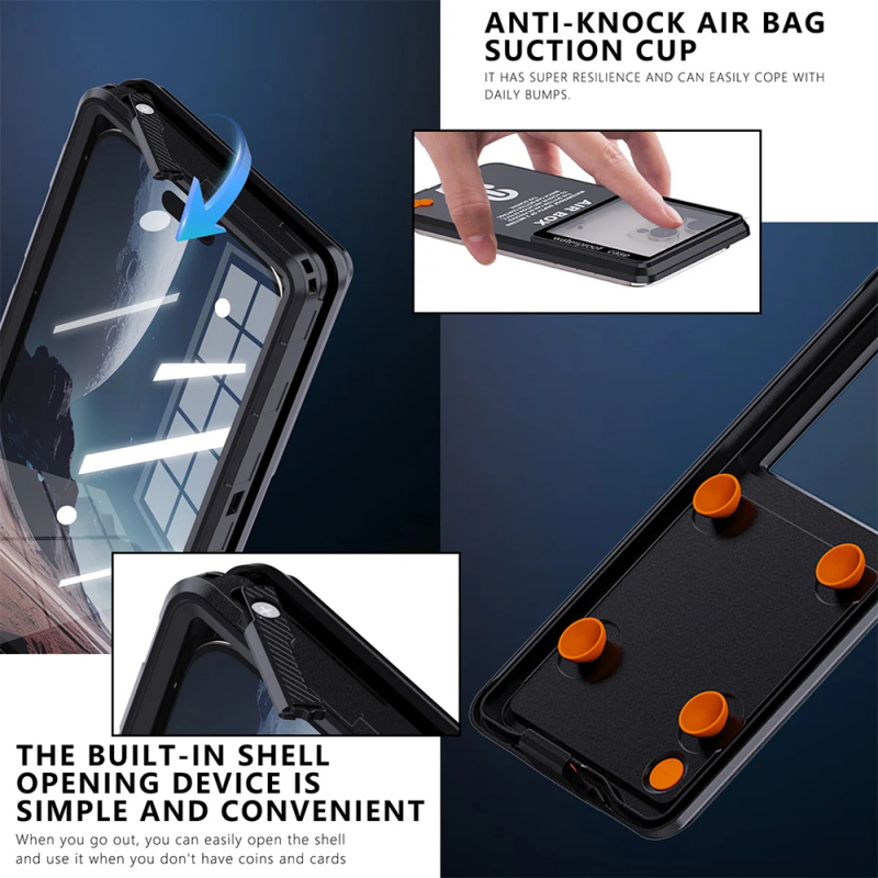 Husa Universala Waterproof pentru Telefon max. 6.9inch, ShellBox ...