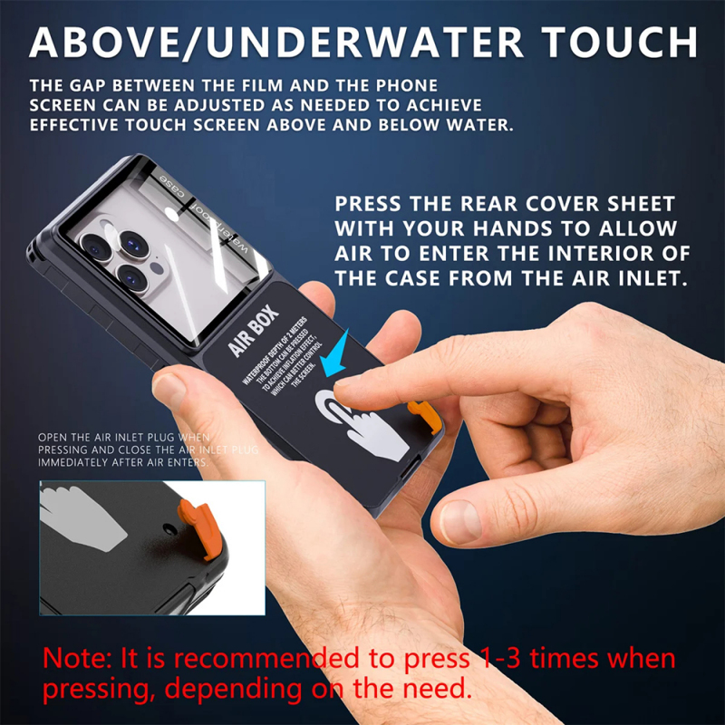 Husa Universala Waterproof pentru Telefon max. 6.9inch, ShellBox ...